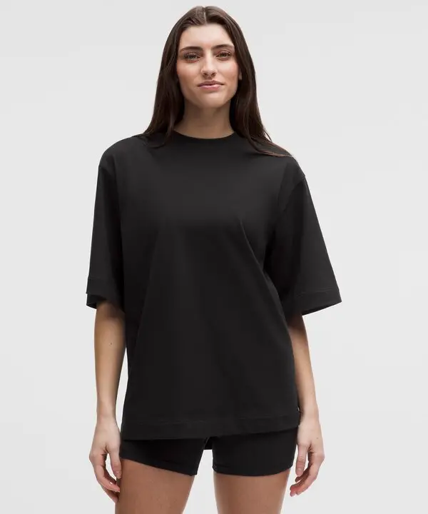 Lululemon Heavyweight Cotton Oversized T-shirt - Black