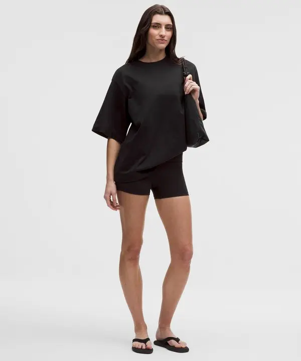 Lululemon Heavyweight Cotton Oversized T-shirt - Black
