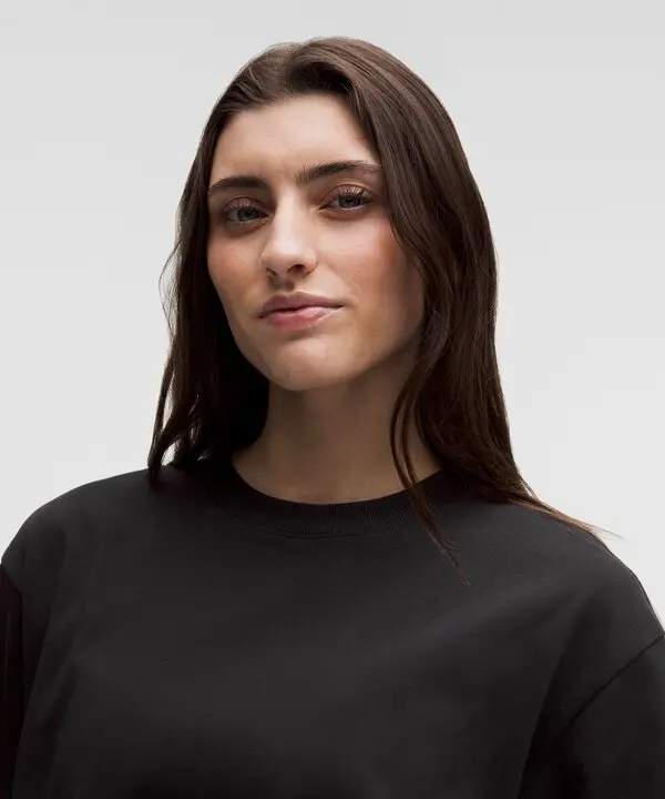 Lululemon Heavyweight Cotton Oversized T-shirt - Black