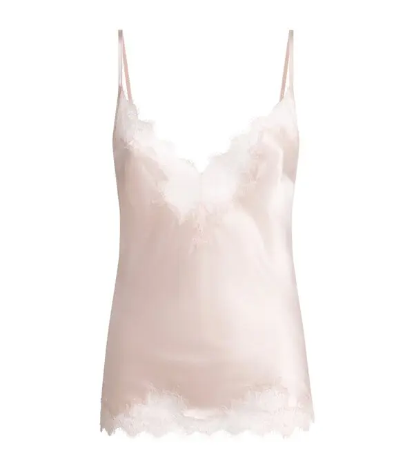 GILDA & PEARL Silk In Dreams Camisole - Pink