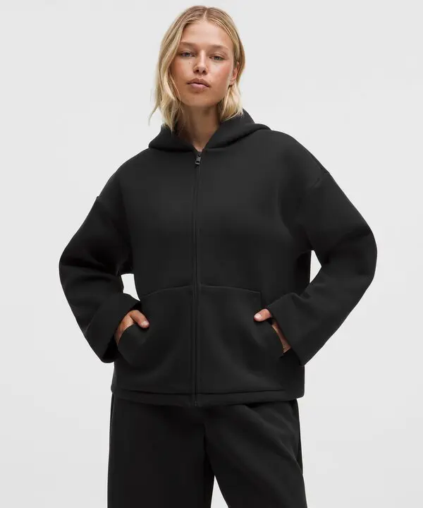 Lululemon Sleek Spacer Full-zip Hoodie - Black