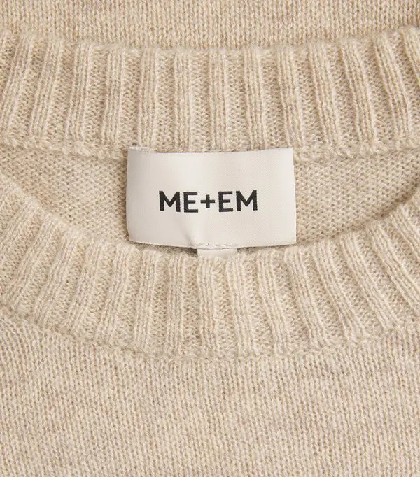 ME+EM Cashmere Baby T-shirt - Neutral