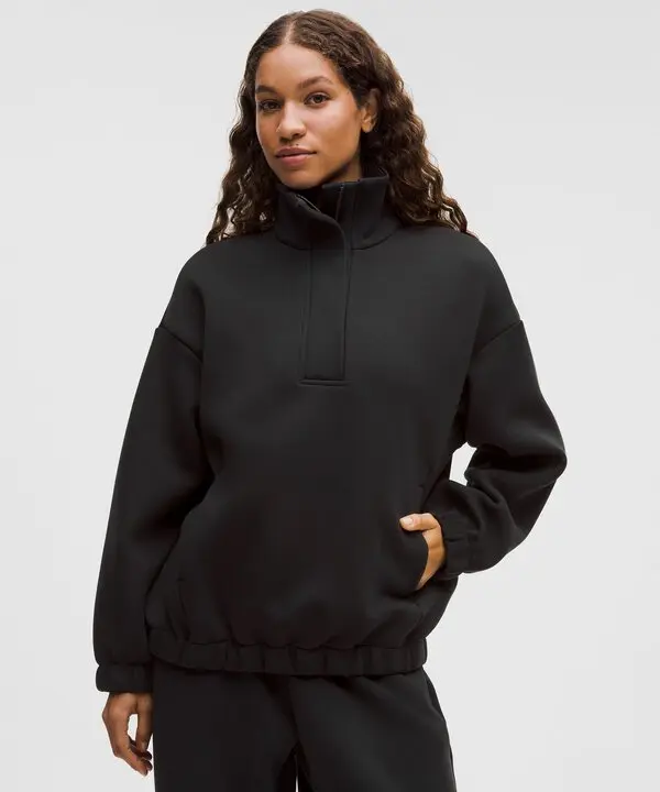 Lululemon Sleek Spacer Half Zip - Black