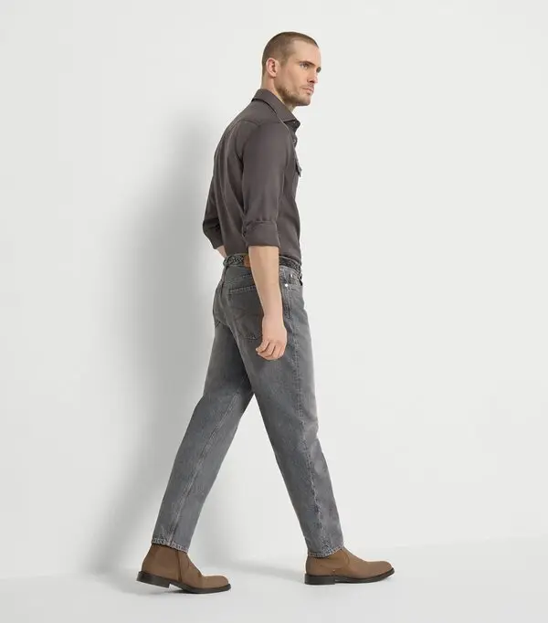 Brunello Cucinelli Iconic Straight Jeans - Grey
