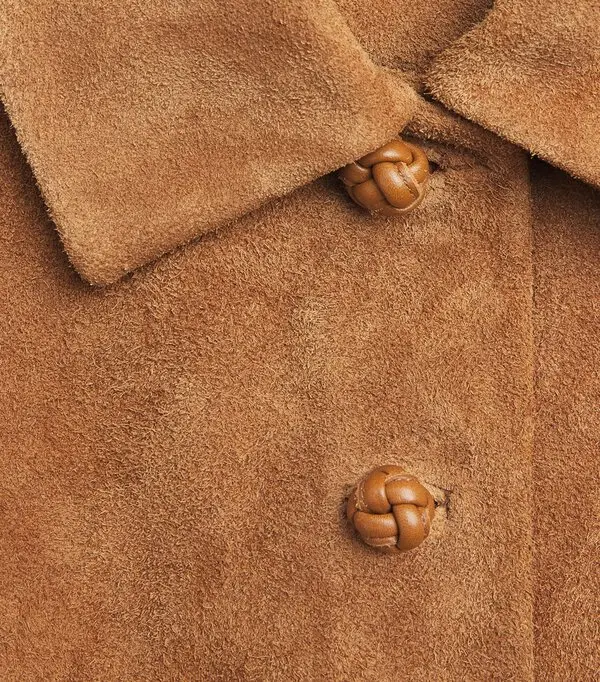 RÓHE Textured Suede Cropped Jacket