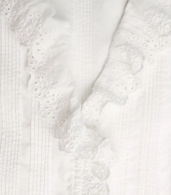 DÔEN Organic Cotton Eliette Maxi Dress - White