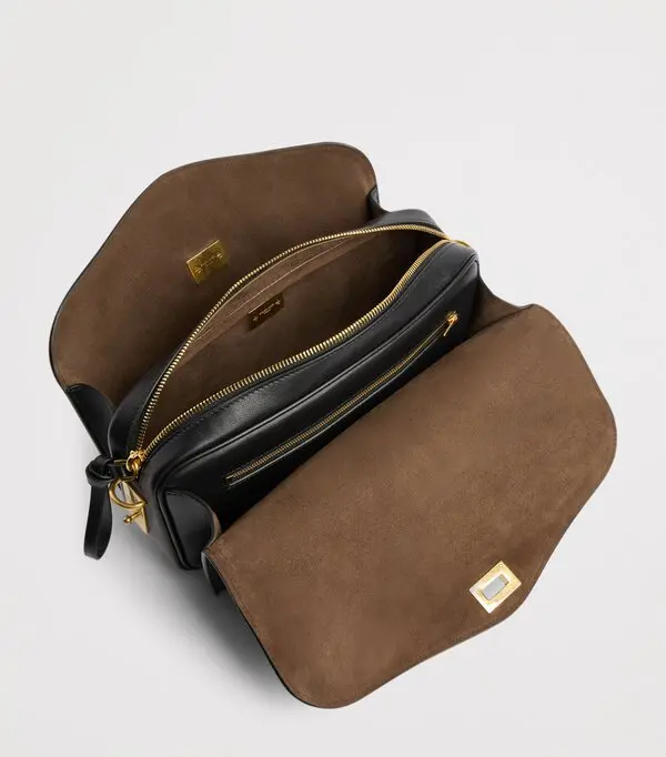 Balenciaga Le 7 Medium Calfskin Shoulder Bag