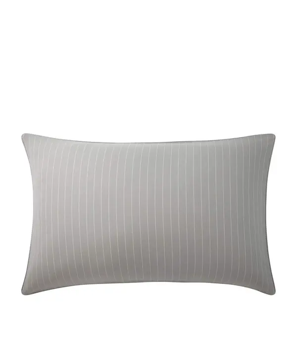 Ralph Lauren Cotton Kerrigan King Oxford Pillowcase - Grey
