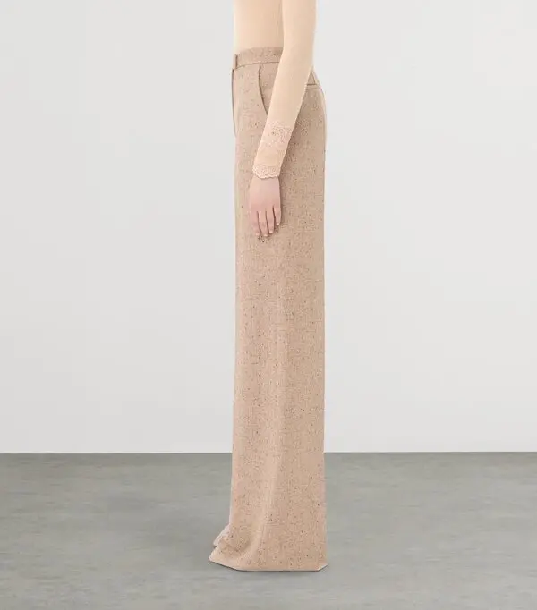 Valentino Garavani Virgin Wool Wide-leg Trousers