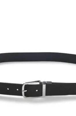 BOSS Reversible Belt In Italian Leather