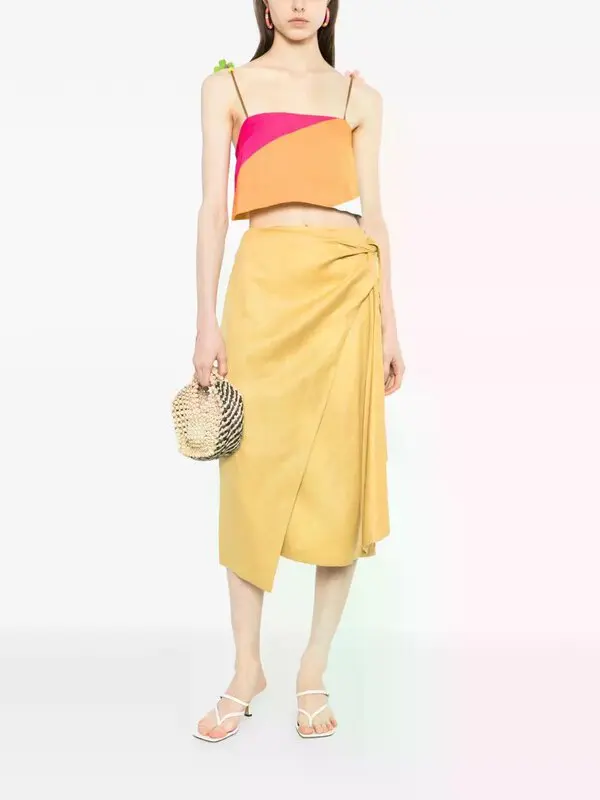Mira Mikati Flower Straps Top