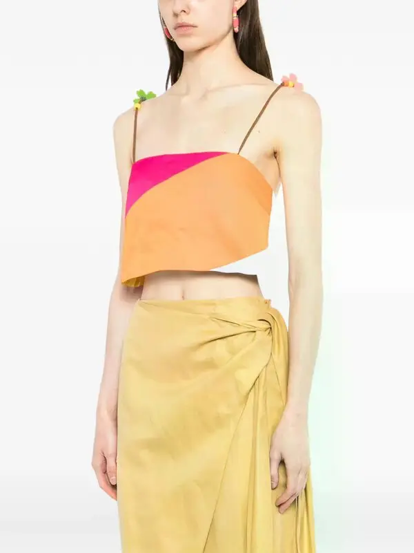Mira Mikati Flower Straps Top