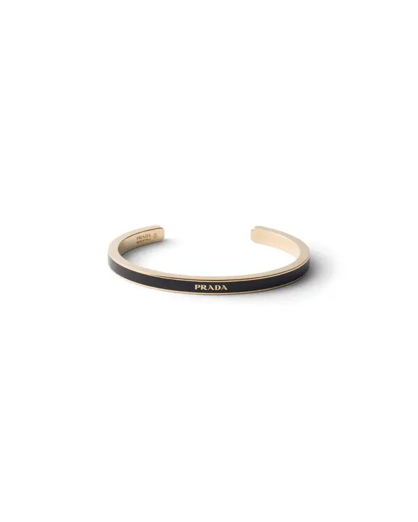 Prada Metal Bracelet - Black