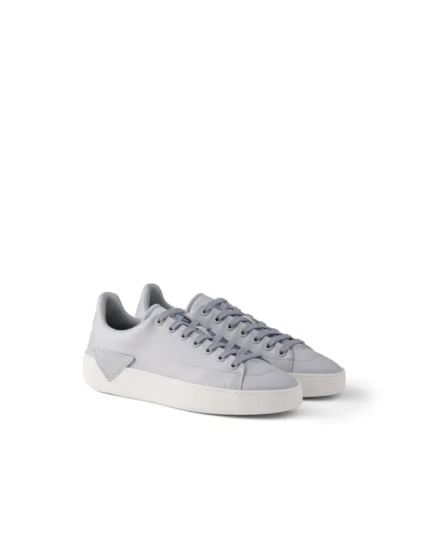 Prada Court Re-nylon Sneakers - Grey