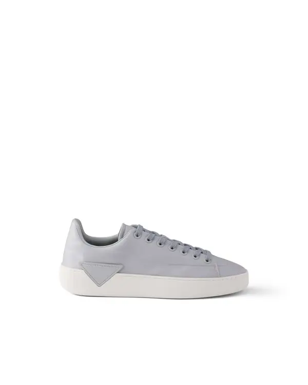 Prada Court Re-nylon Sneakers - Grey