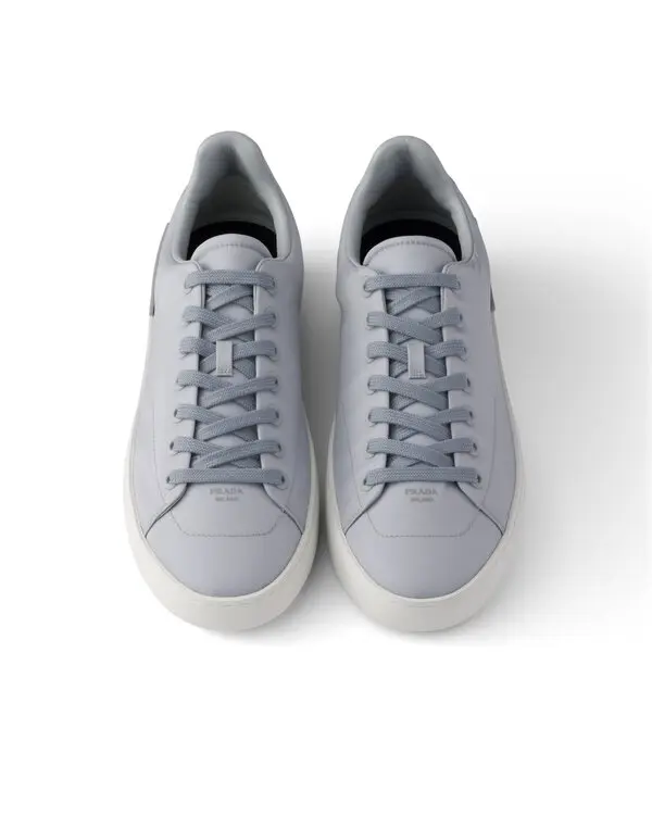 Prada Court Re-nylon Sneakers - Grey