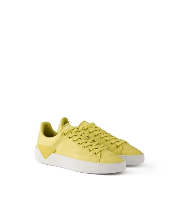 Prada Court Re-nylon Sneakers - Yellow