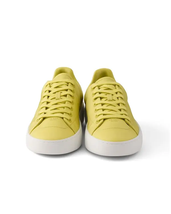Prada Court Re-nylon Sneakers - Yellow