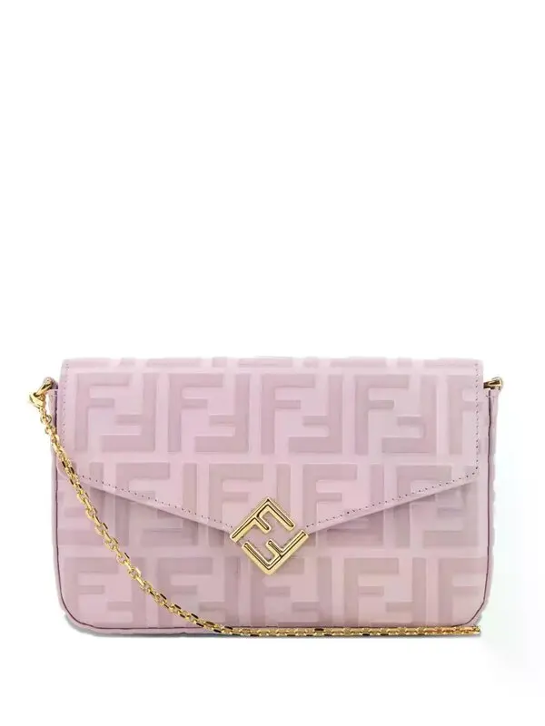 Fendi Ff Diamonds Logo-embellished Wallet