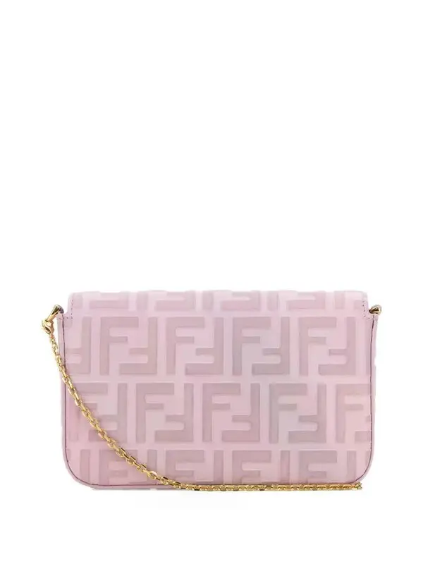 Fendi Ff Diamonds Logo-embellished Wallet