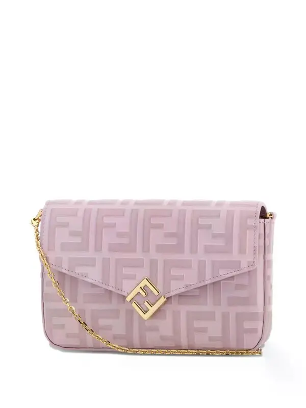 Fendi Ff Diamonds Logo-embellished Wallet