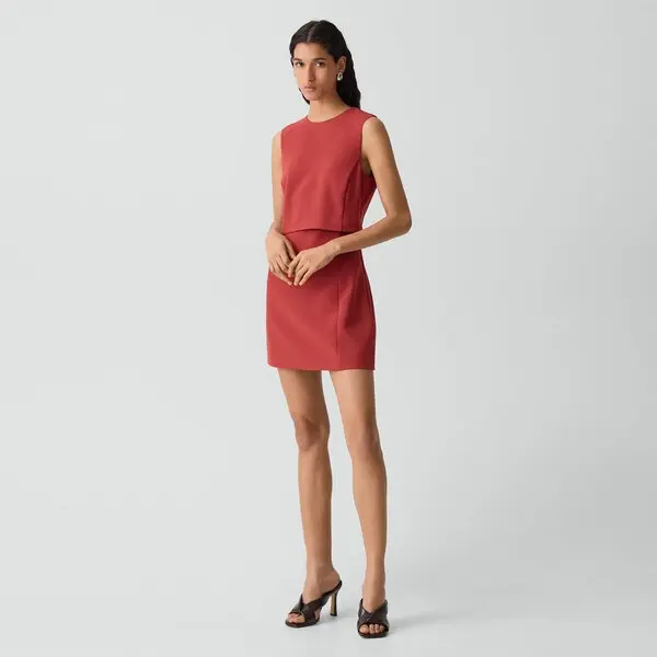Theory Layered Mini Dress