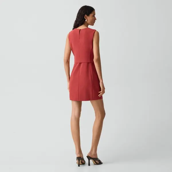 Theory Layered Mini Dress