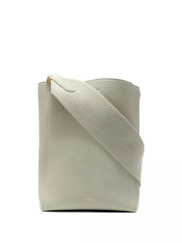 Celine 2010-2020s Sangle Bucket Bag - Green