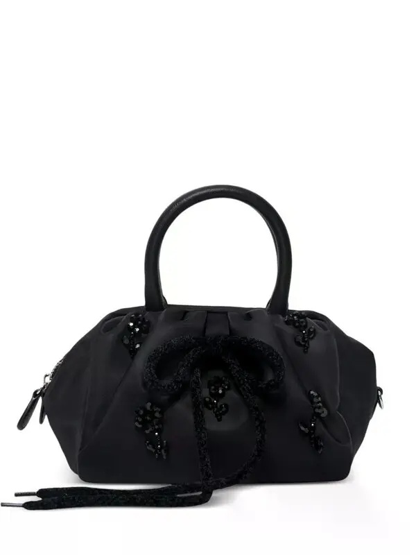 Simone Rocha Beaded Bow Shoulder Bag
