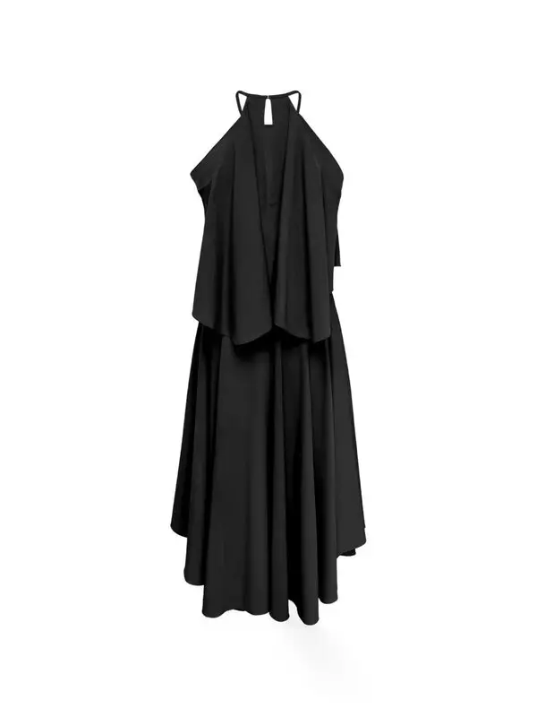 CLUB21 COLLECTION Georgette Tiered-ruffle Dress