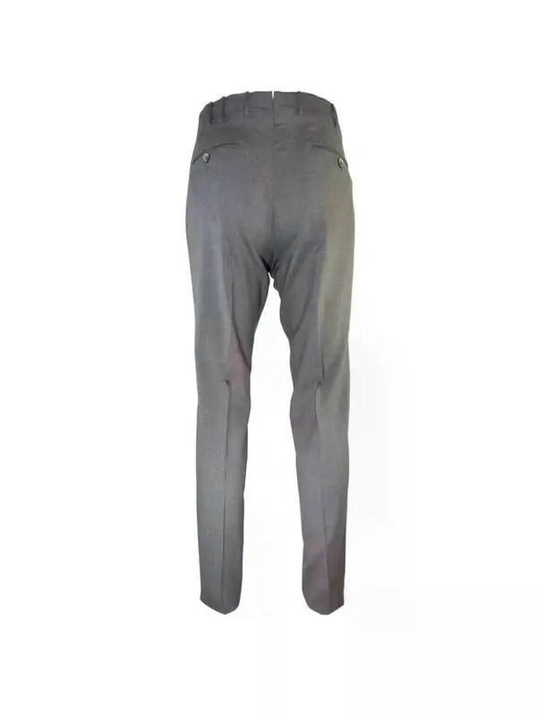 Incotex Tailored Straight-leg Trousers - Grey