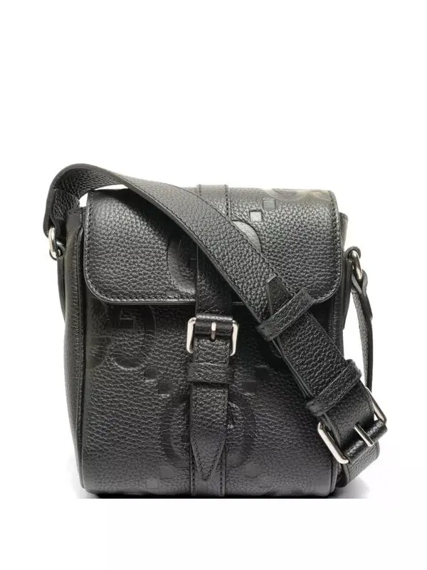 Gucci Jumbo Gg Shoulder Bag - Black