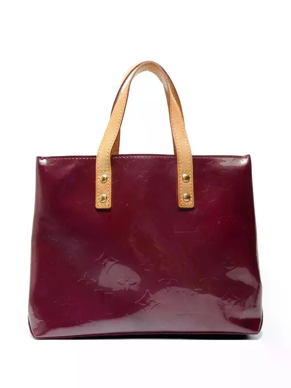 LOUIS VUITTON Vernis Lead Pm Handbag - Red