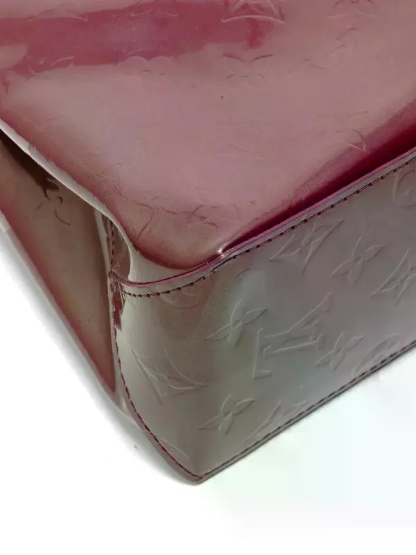LOUIS VUITTON Vernis Lead Pm Handbag - Red