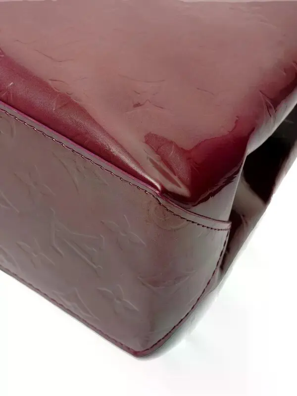 LOUIS VUITTON Vernis Lead Pm Handbag - Red