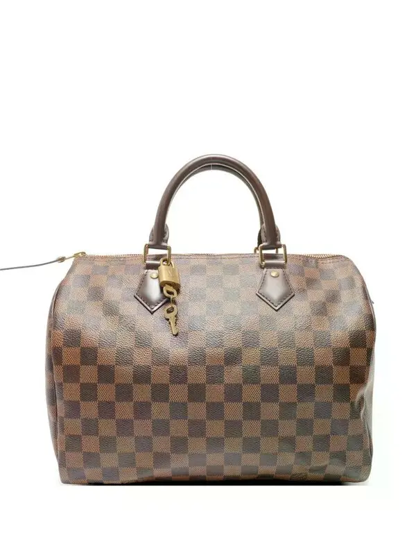 LOUIS VUITTON 2013 Damier Speedy Handbag - Brown