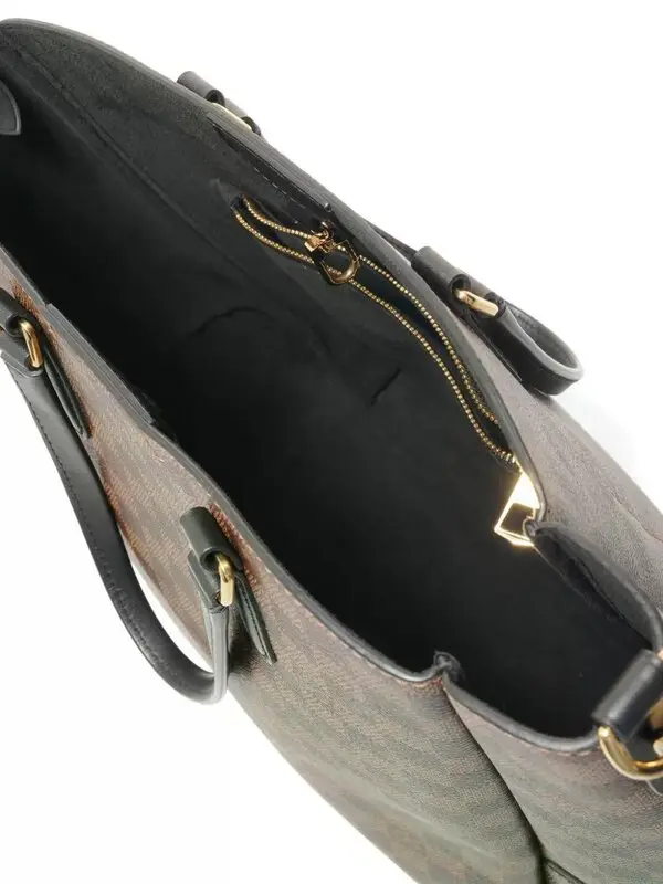 LOUIS VUITTON Damier Belmont Nv Bb Tote Bag - Brown