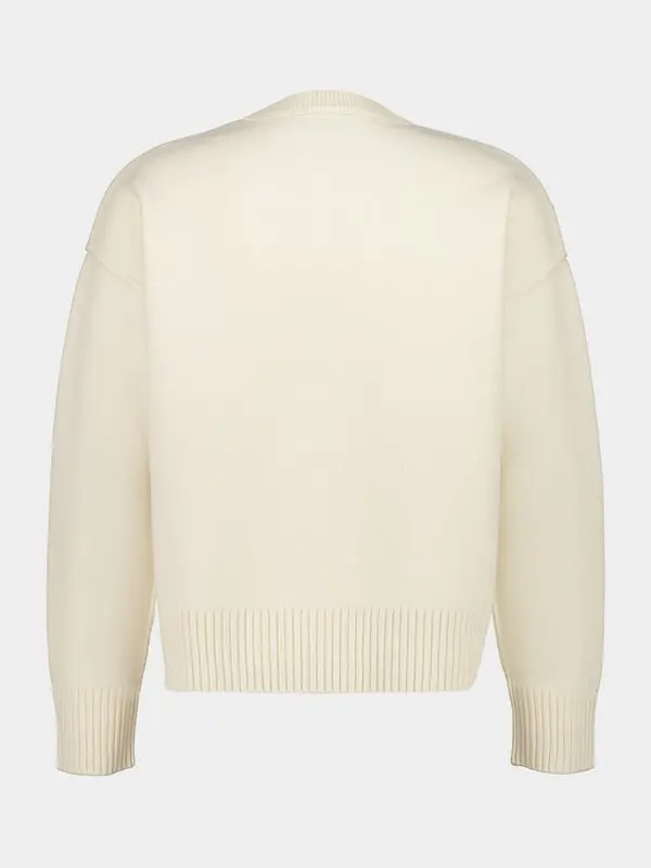 AMI Paris De Coeur Crewneck Sweater