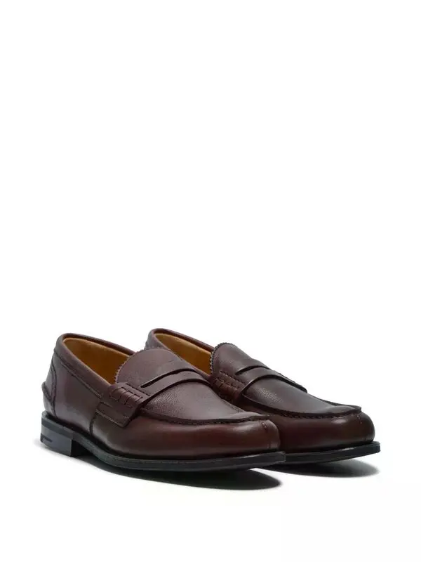 Church's Pembrey Leather Loafers - Brown