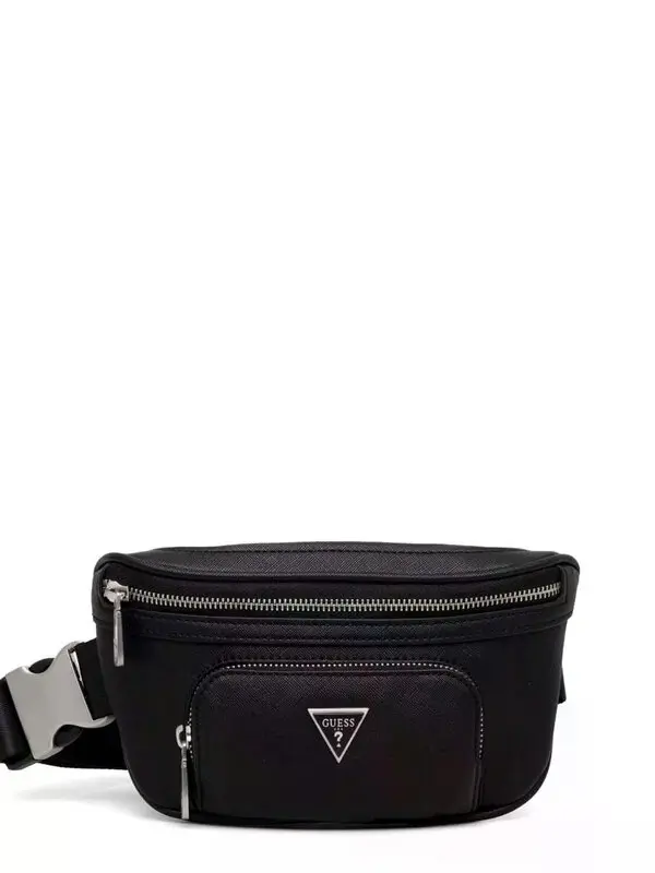 Guess Zip-pocket Belt Bag - Black