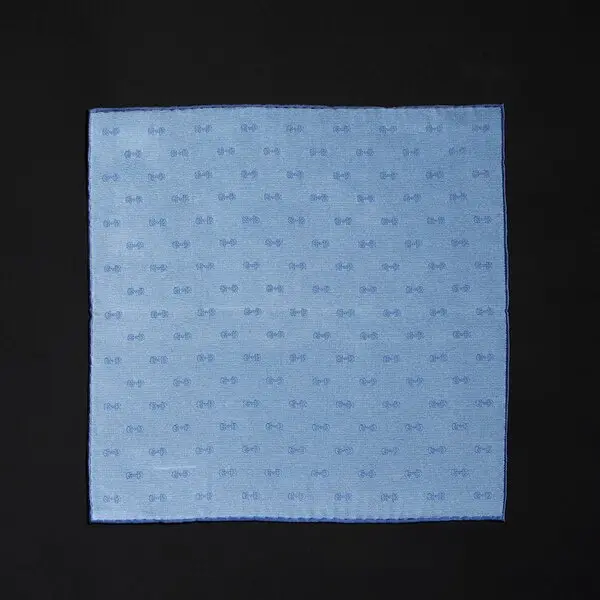 Gucci Horsebit Silk Jacquard Pocket Square