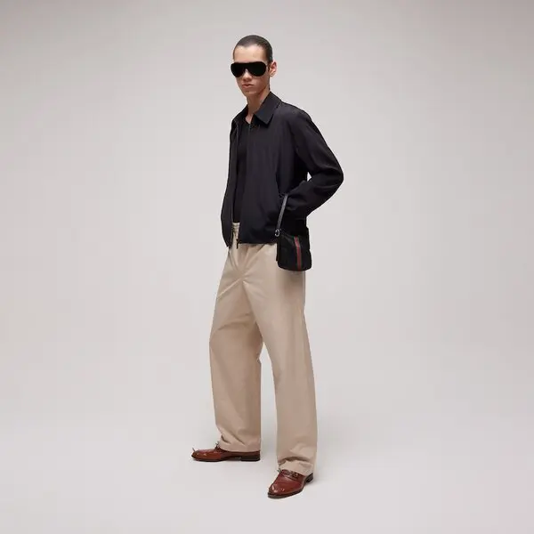 Gucci Cotton Poplin Pants - Beige