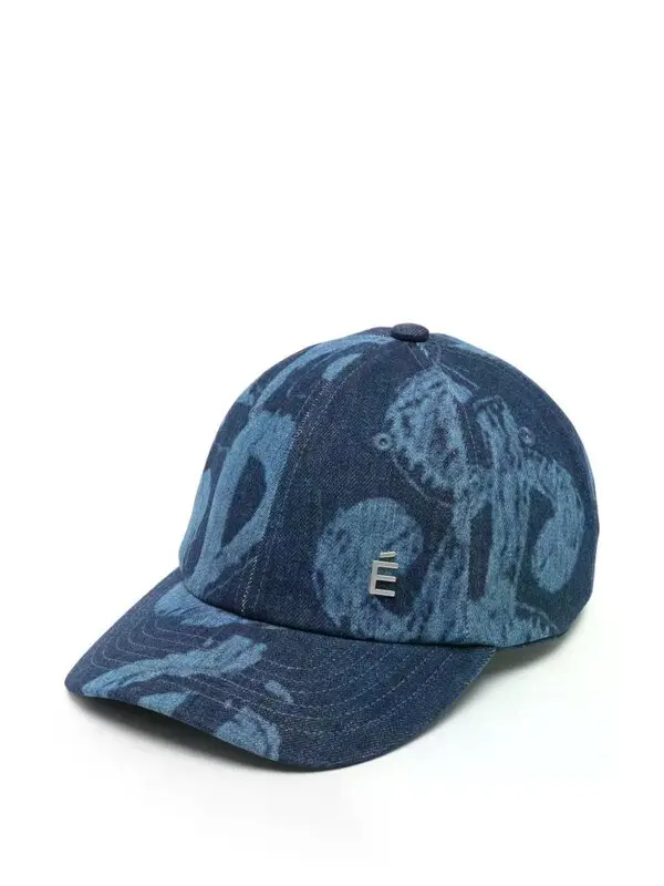 Études Studio Denim Cap - Blue