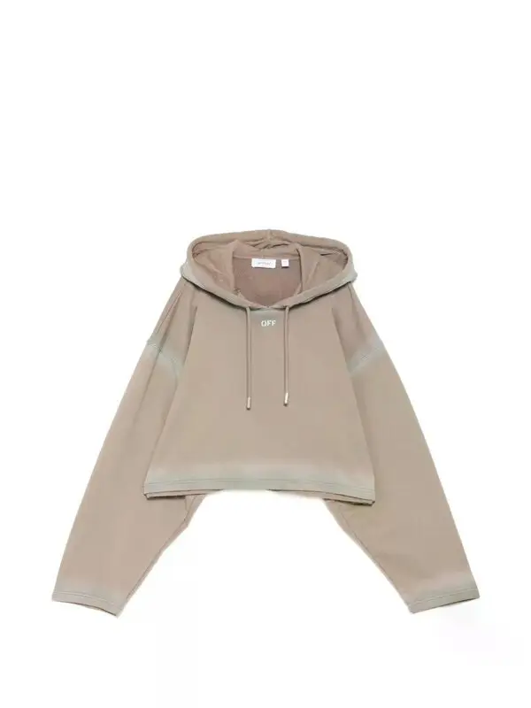 Off-White Spray-effect Logo Hoodie