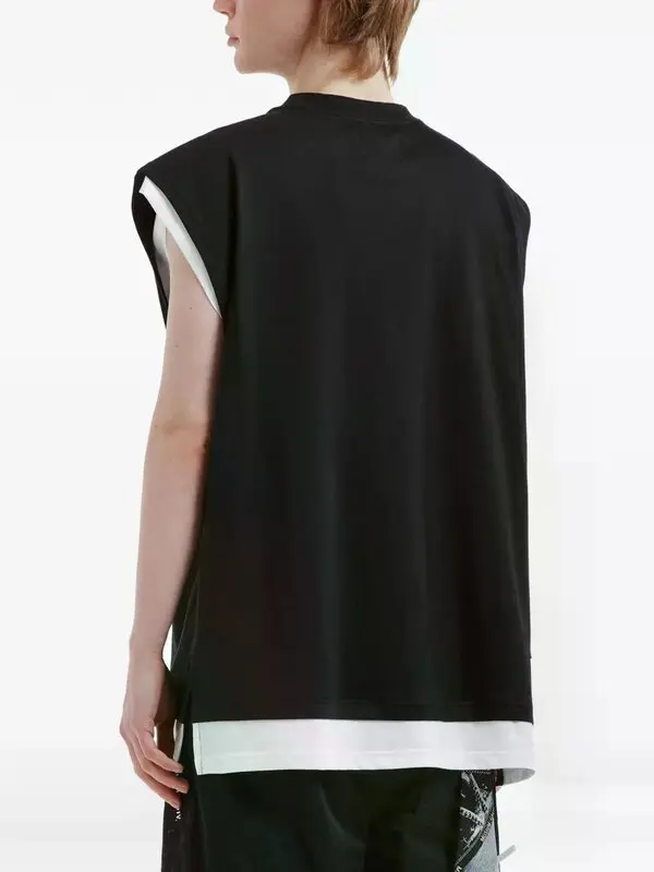 MUSIUM DIV. Layered Sleeveless Top