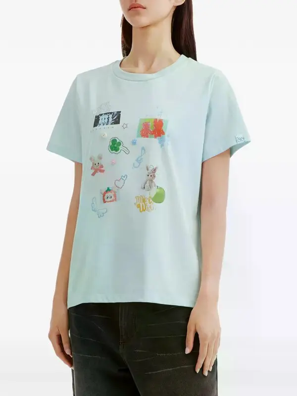 MINI CREAM Graphic-print T-shirt