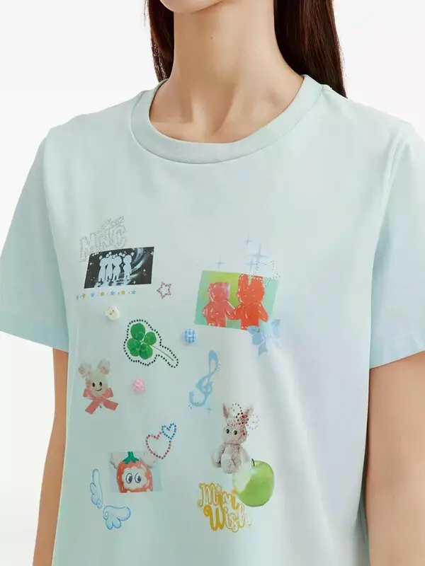 MINI CREAM Graphic-print T-shirt