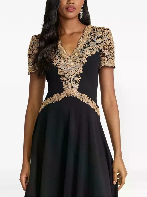 tadashi shoji floral lace dress Tadashi Shoji