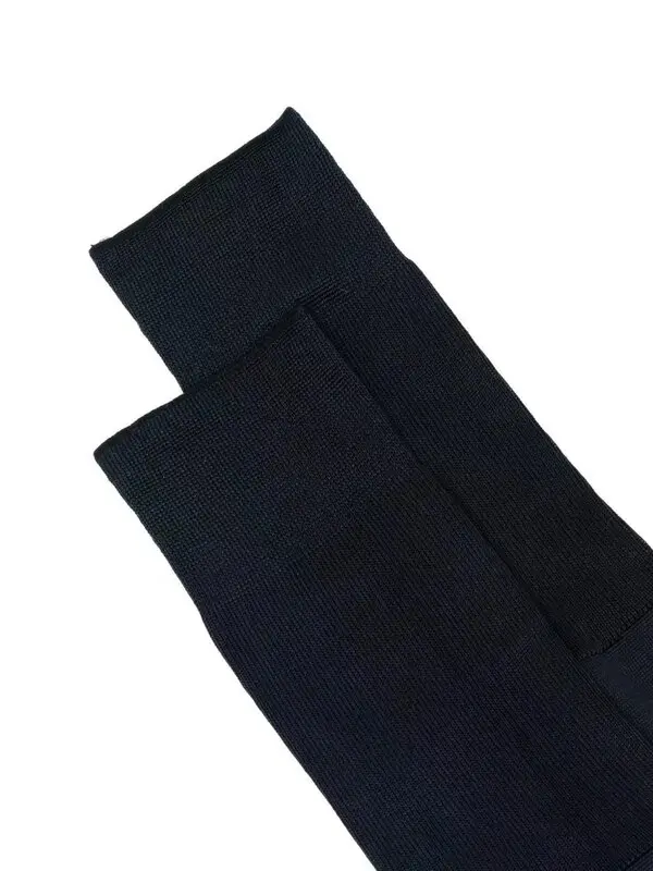 Zegna Knee High Socks - Blue
