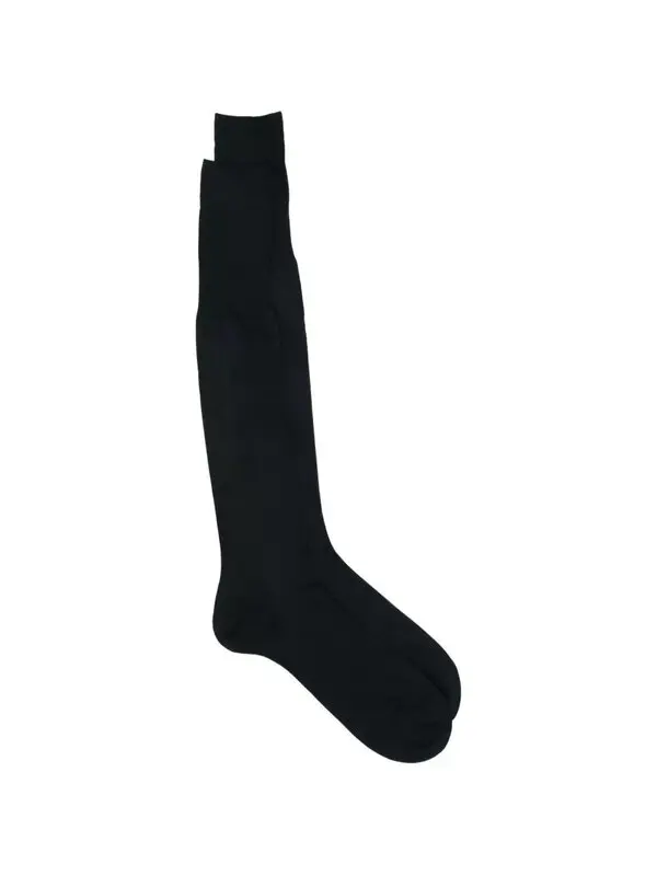 Zegna Knee Socks - Blue